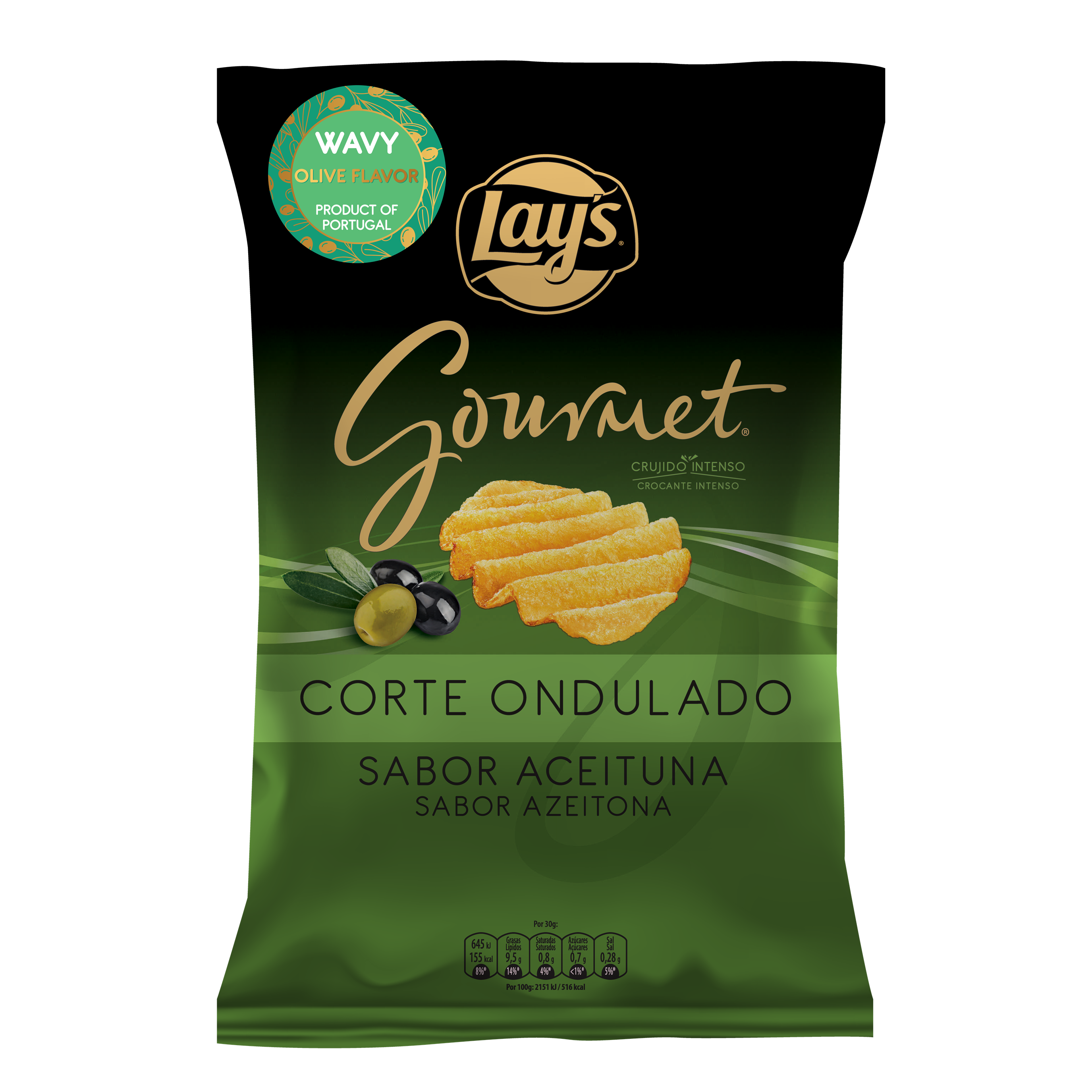 Lay's Gourmet Olive Flavor Wavy Chips 150gm – Click Cuisine