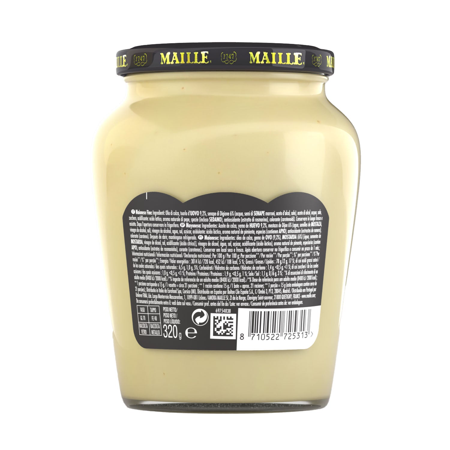 Maille Dijon Mayonnaise 320ml - Click Cuisine