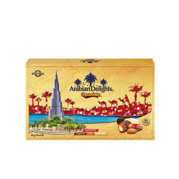 Arabian Delights Assorted Chocodate, Classic Chocolate Coated Bite-Siz ...
