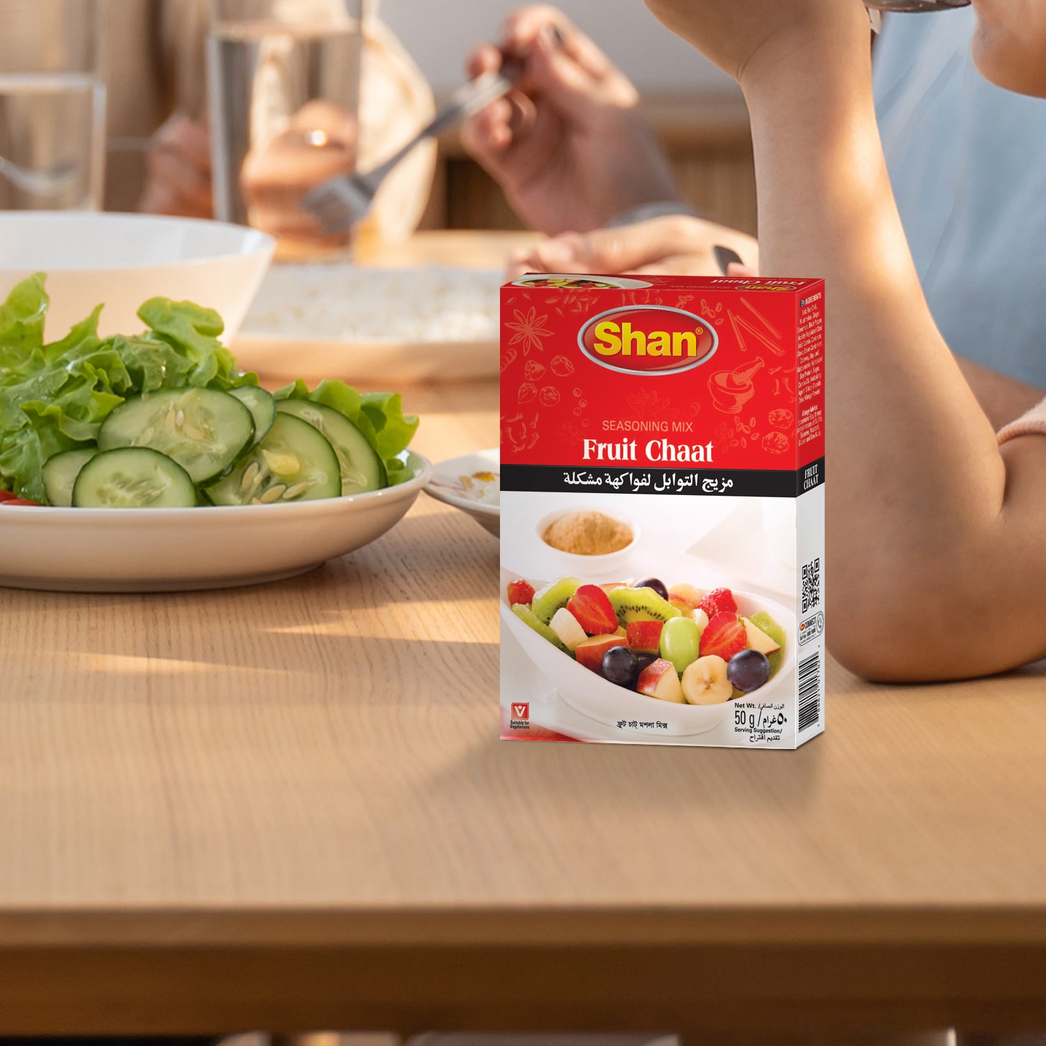 Shan Fruit Chaat Seasoning Mix 50gm - Click Cuisine