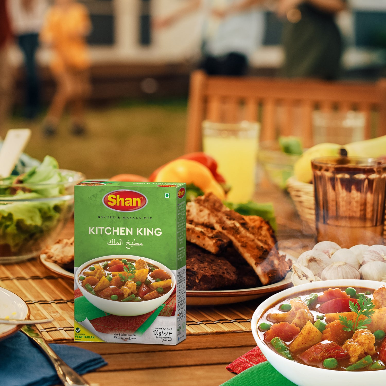 Shan Kitchen King Recipe & Masala Mix 100gm - Click Cuisine