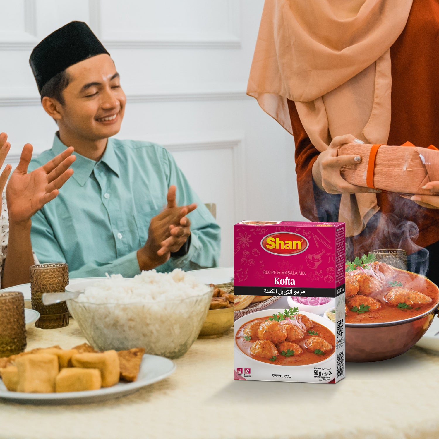 Shan Kofta Recipe & Masala Mix 50gm - Click Cuisine