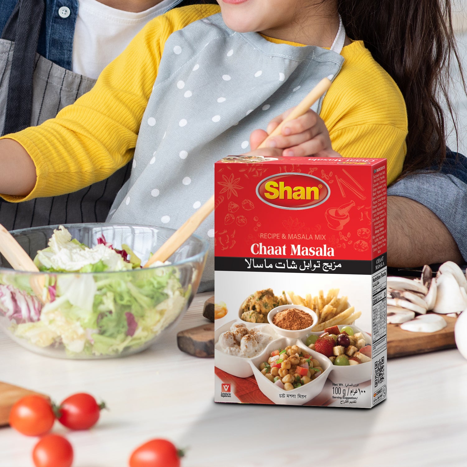 Shan Chaat Recipe & Masala Mix 100gm - Click Cuisine