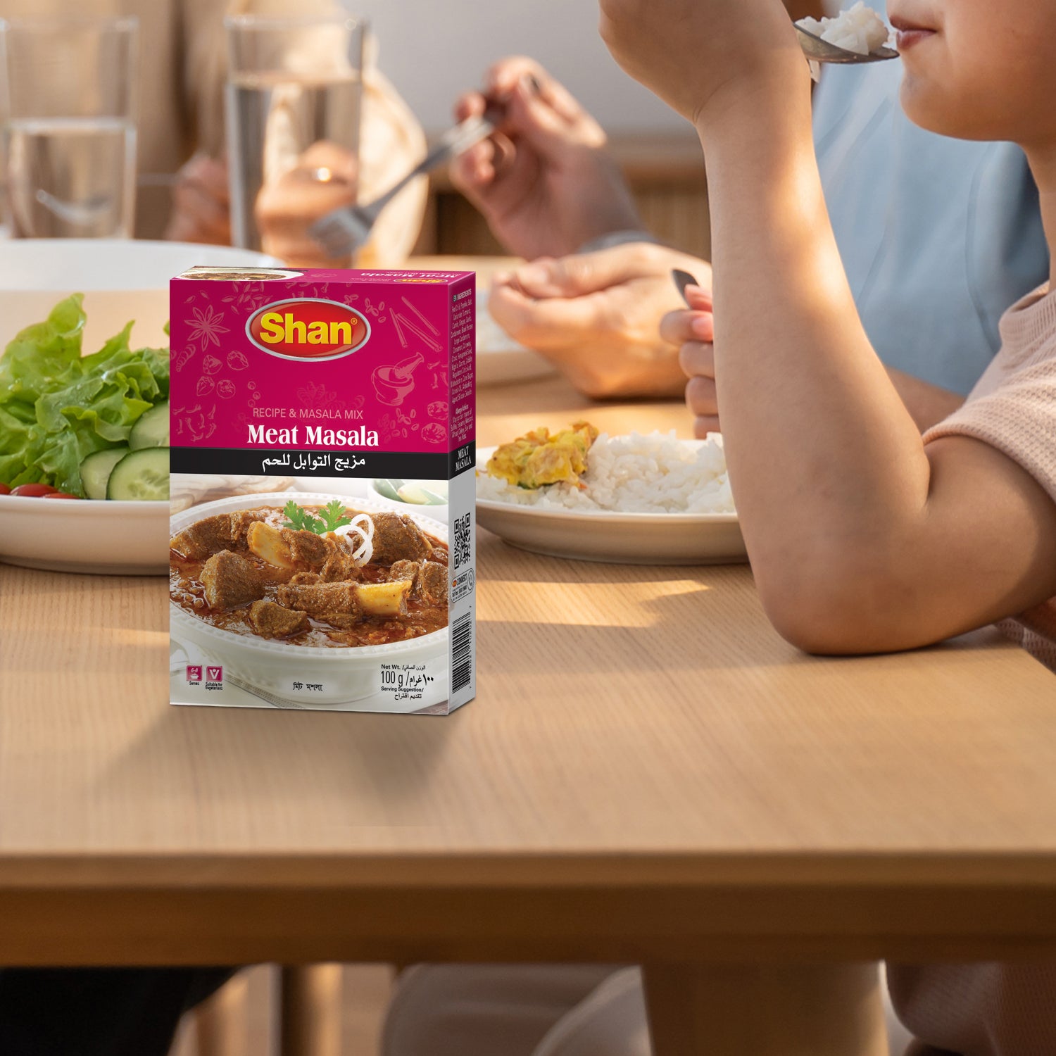 Shan Meat Recipe & Masala Mix 100gm - Click Cuisine