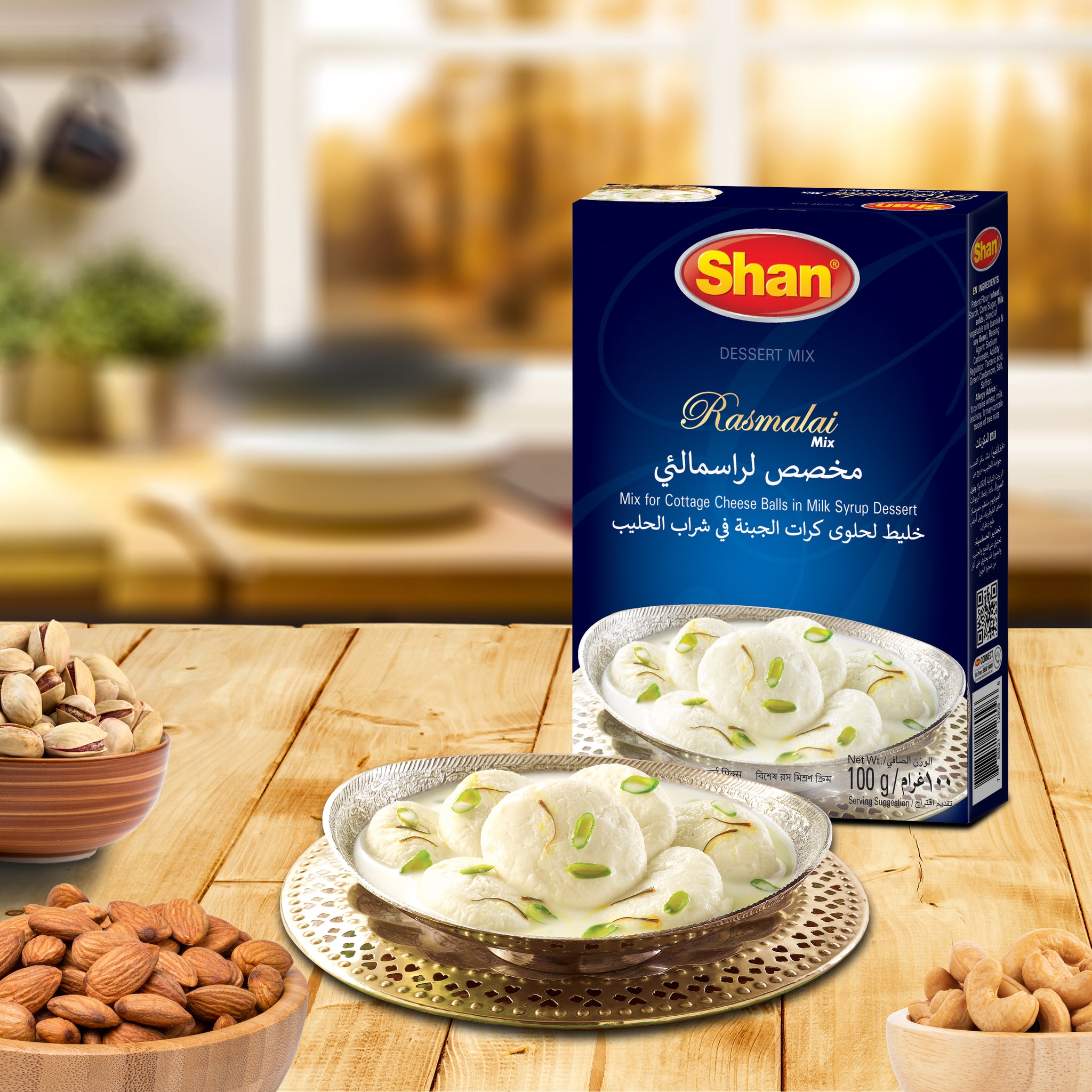 Shan Special Rasmalai Traditional Dessert Mix 100gm – Click Cuisine