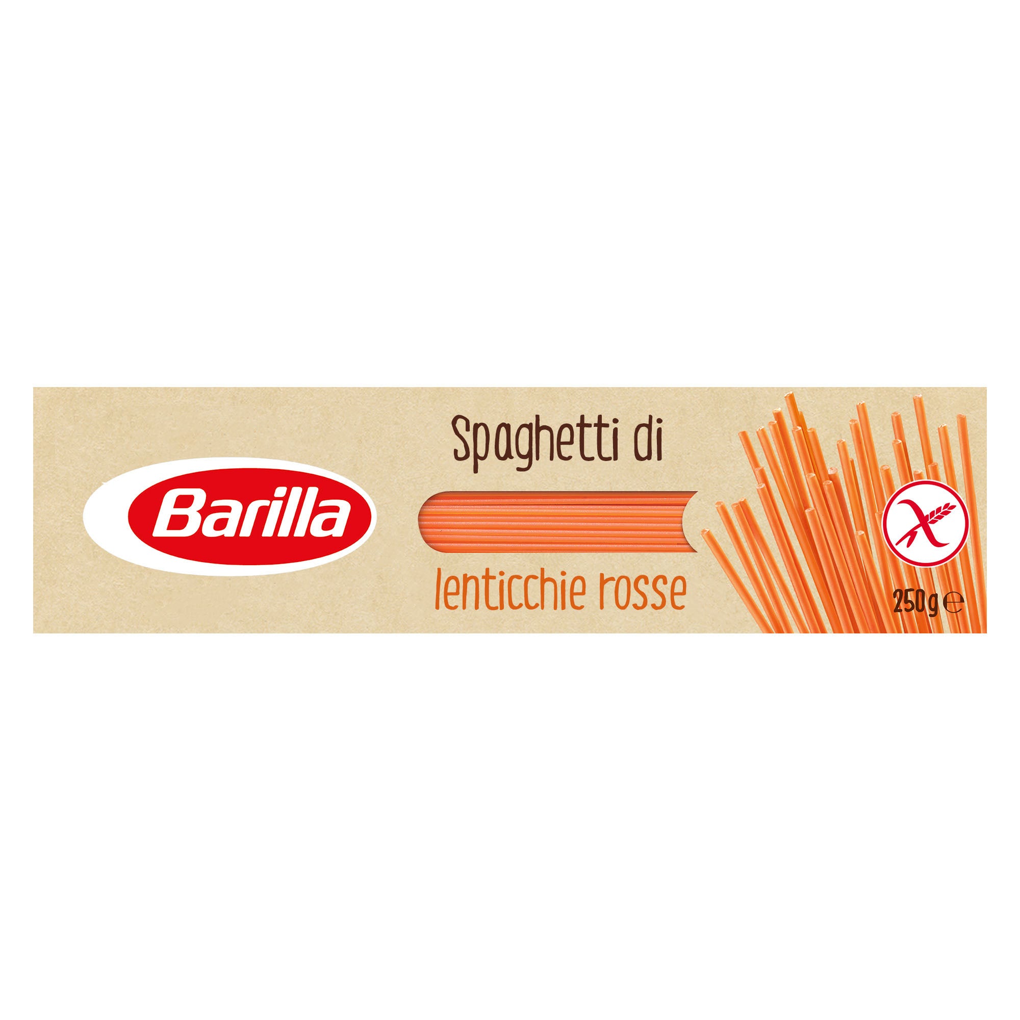 Barilla Pasta Spaghetti Red Lentil Gluten Free 250g – Click Cuisine