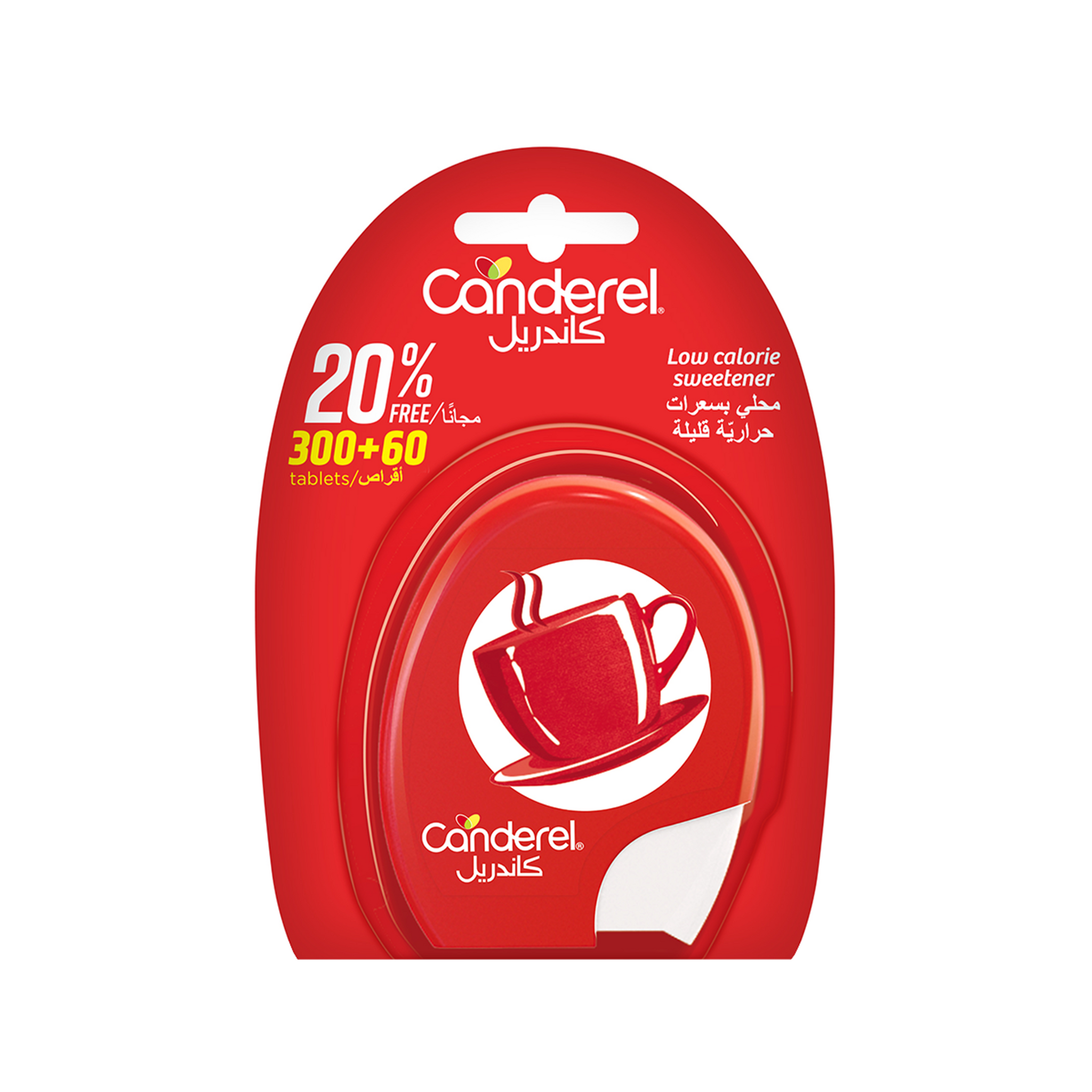 Canderel Aspartame 300 TABS+60 TABS Free, Low Calorie Sweetener – Click ...