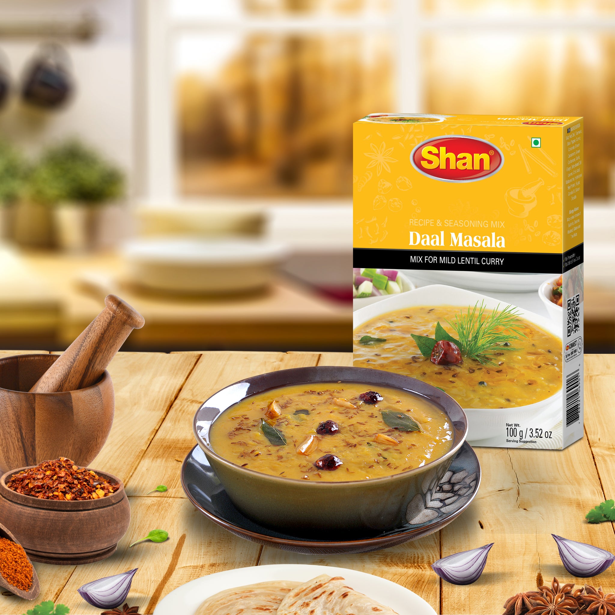 Shan Daal Recipe & Masala Mix 100gm – Click Cuisine