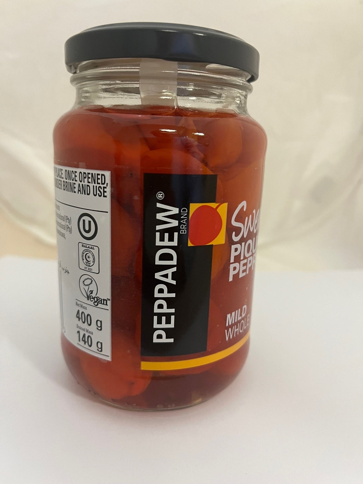 Peppadew Mild Piquante Peppers Whole 400g - Click Cuisine