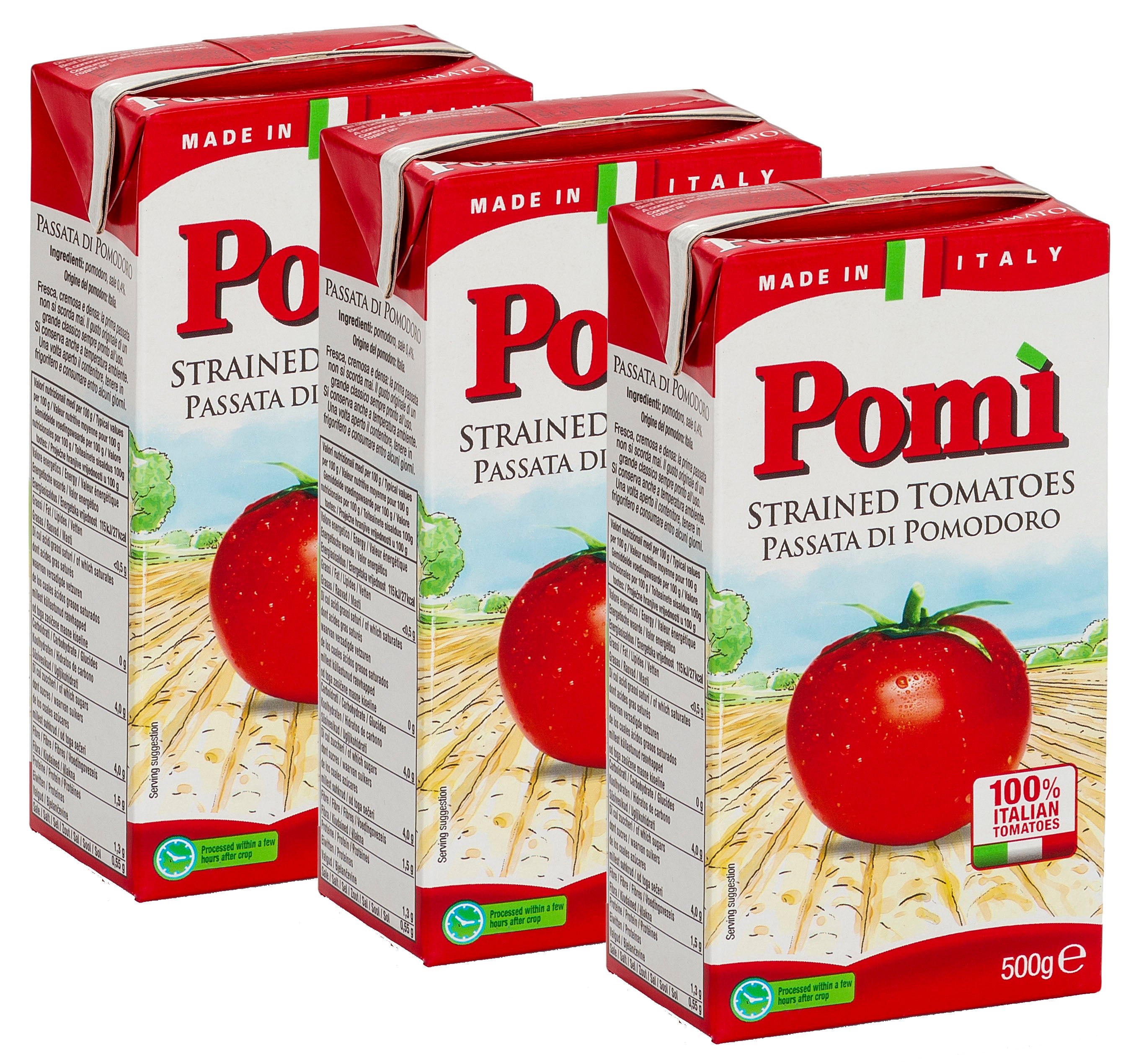 Pomi Passata 500gm x 3 – Click Cuisine