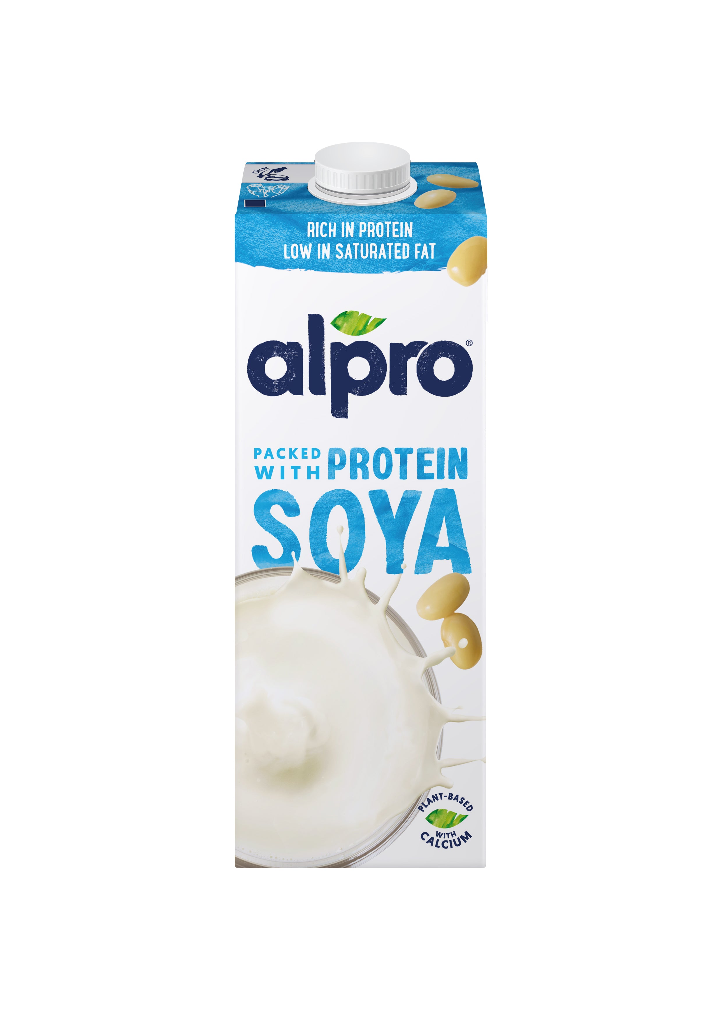 Alpro Soya Drink 1L, 100% Plant Based And Dairy Free, Suitable For Veg ...