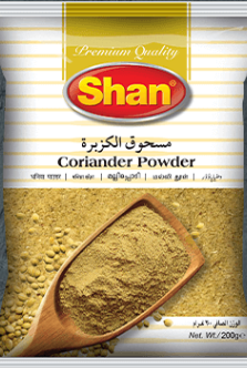 Shan Coriander Powder 200gm – Click Cuisine