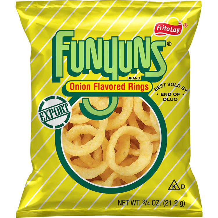 Funyuns Onion Flavored Rings 0.75 OZ (21g) - Export - Click Cuisine