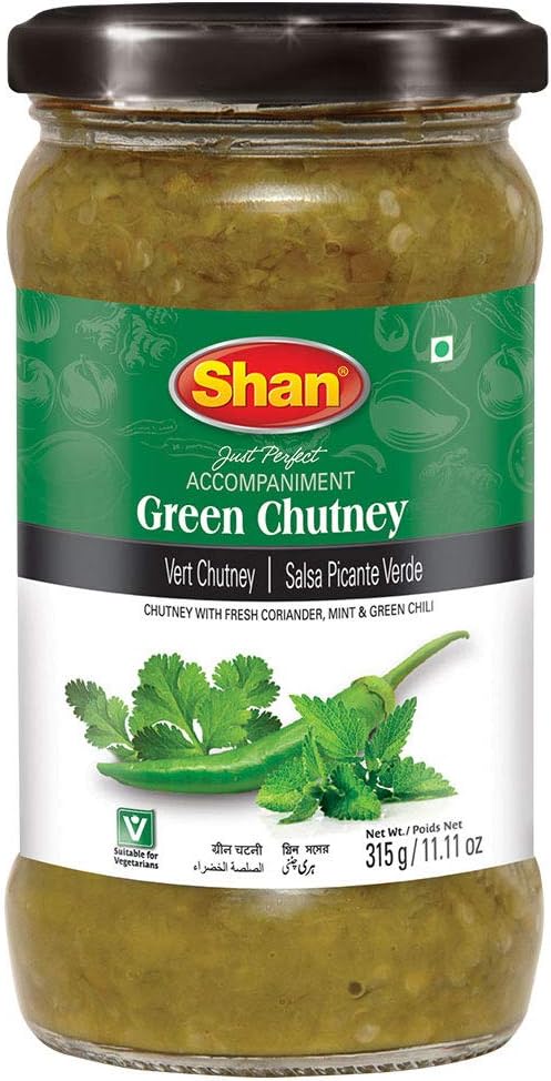 Shan Green Chutney 315gm – Click Cuisine