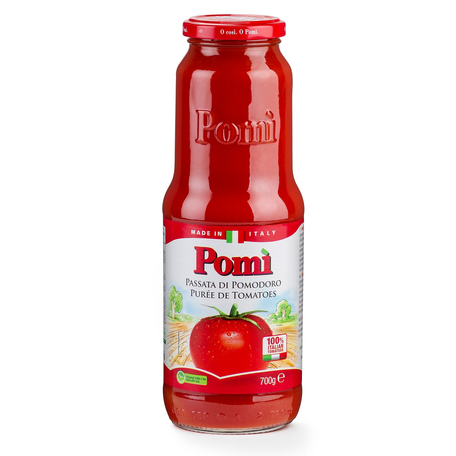 Pomi Passata Strained Tomatoes 700gm – Click Cuisine