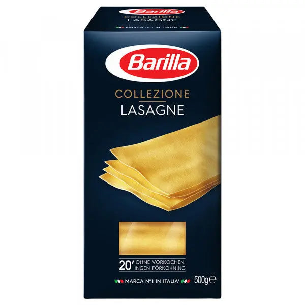 Barilla Collezione Pasta Lasagne Semola 500g – Click Cuisine