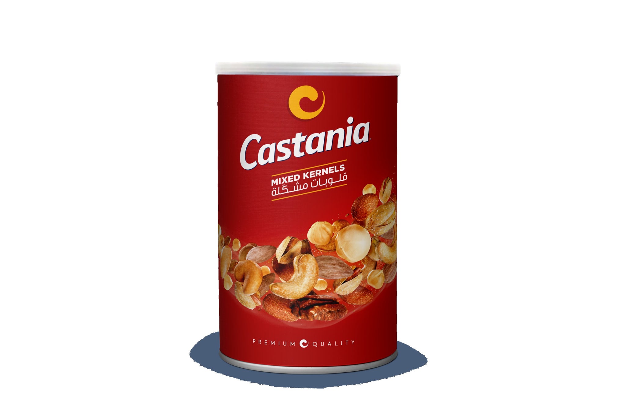Castania Mixed Kernels - Nuts 450G Can - Click Cuisine