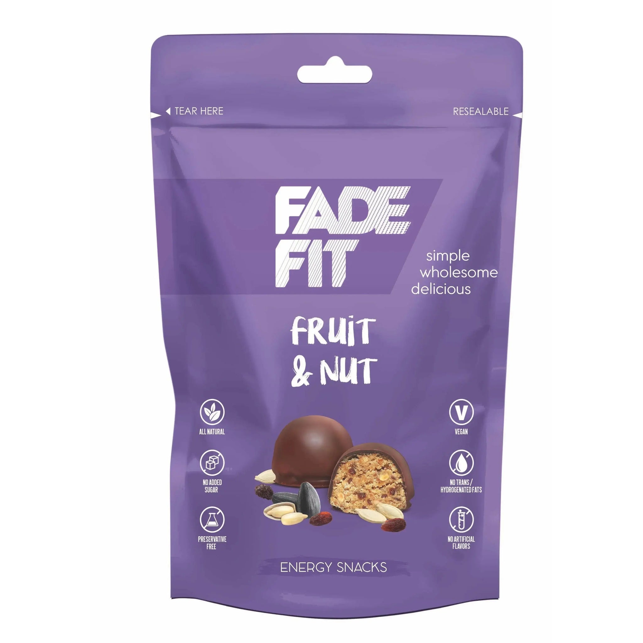 Fade Fit Super Seeds Fruit And Nut Energy Snack 45g - Click Cuisine
