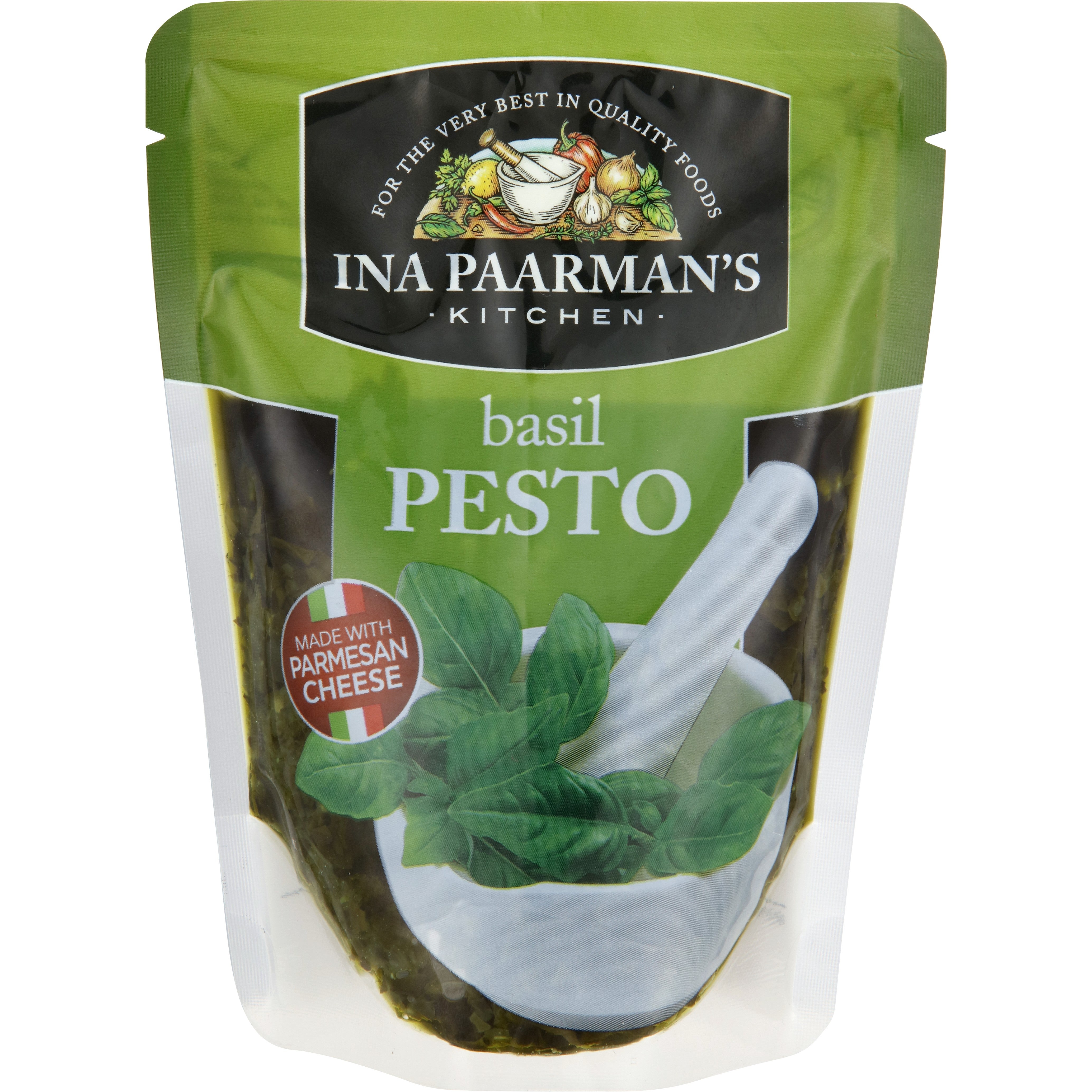 Ina Paarman Basil Pesto 125gm – Click Cuisine