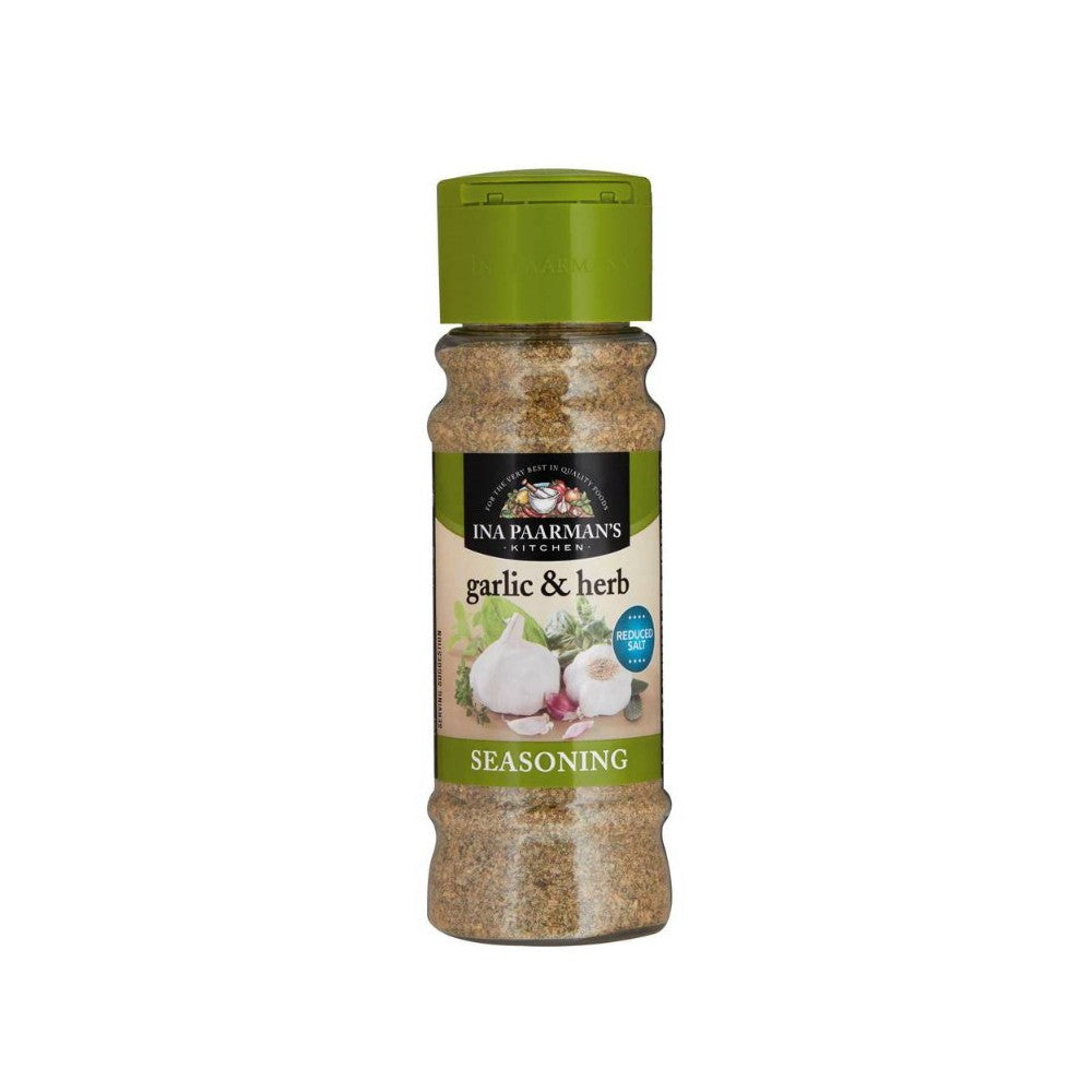 Ina Paarman Seasoning Reduced Sodium Garlic & Herb 200ml – Click Cuisine