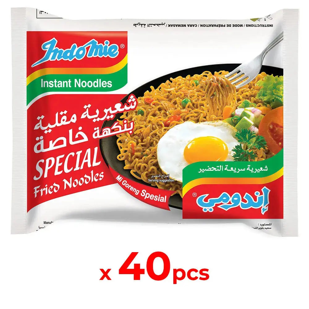 Indomie Special Instant Fried Noodles with Seasoning Powder and Sauce ...