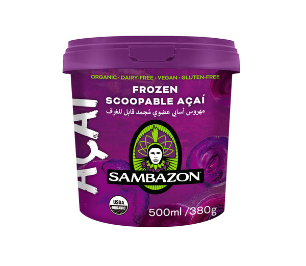 Sambazon Frozen Scoopable Açaí Sorbet 500ml - Click Cuisine
