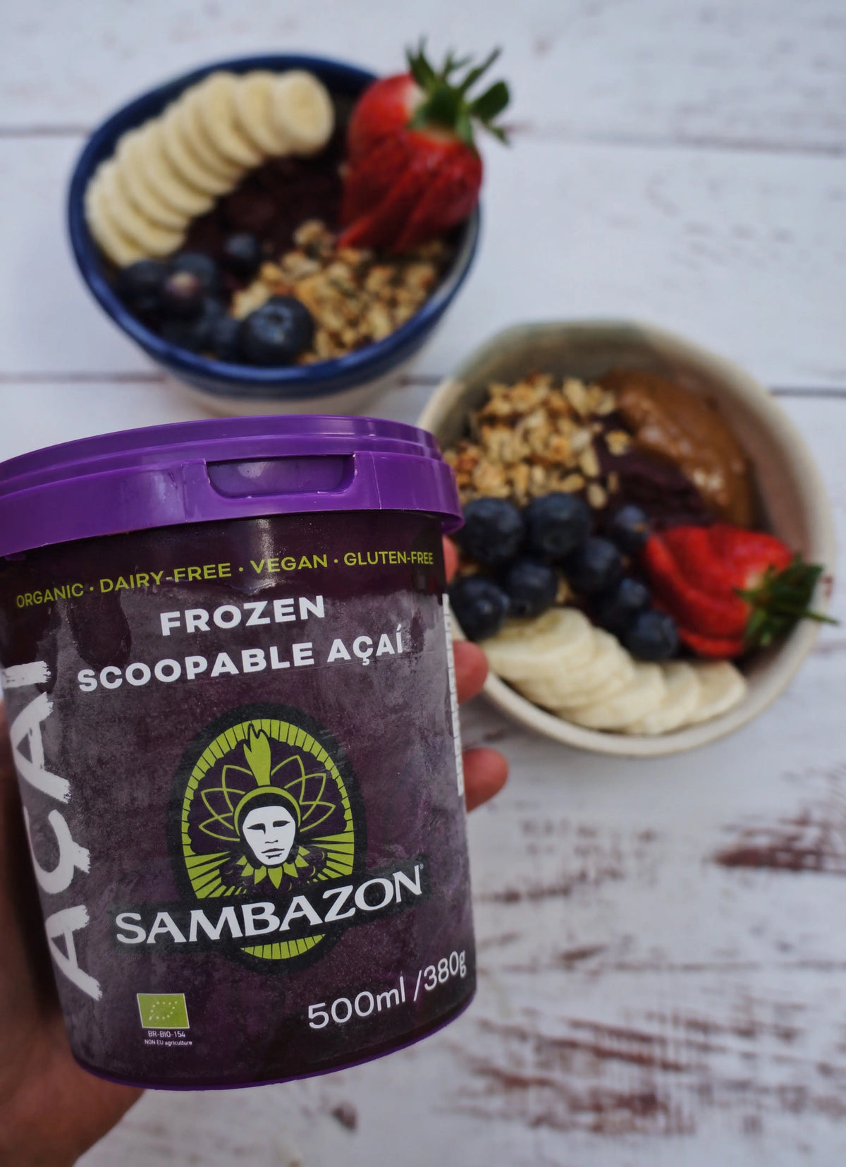 Sambazon Frozen Scoopable Açaí Sorbet 500ml - Click Cuisine